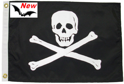 Jolly Roger 3'x5' Flag